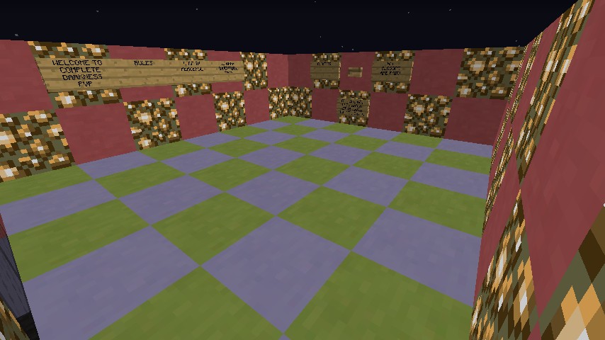 Absolute Darkness PVP Minecraft Map