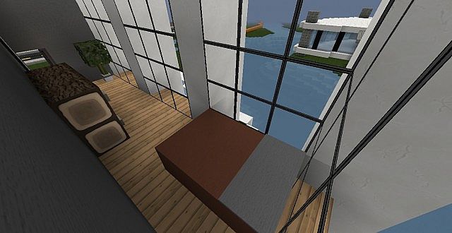 |River Shore| Modern house Minecraft Map