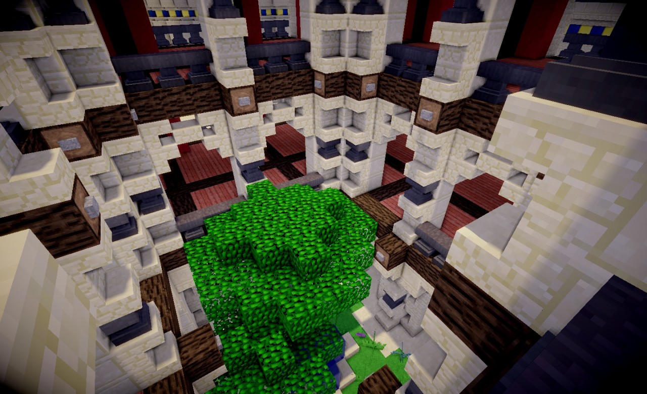 babylonian house in a big arabian city in construction Minecraft Map