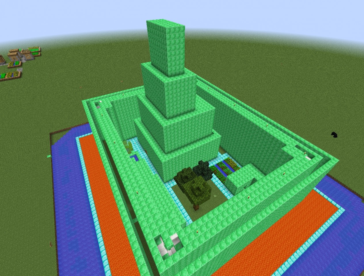 The emerald city Minecraft Map