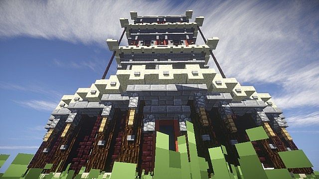 Flying Dojo-Red Fang! Minecraft Map