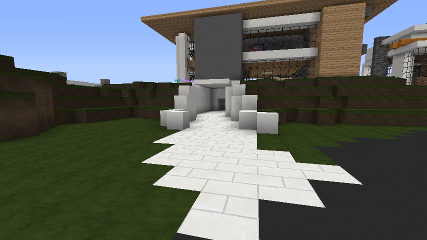 |River Shore| Modern house Minecraft Map