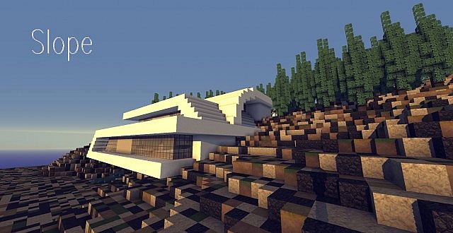 "Slope" | Mountain Concept Contemporary || Popreel Minecraft Map