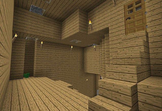 Underground House Minecraft Map