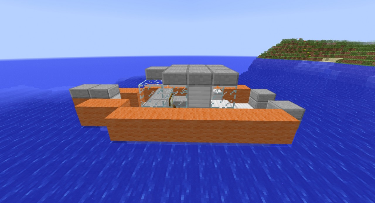 USCG Defender Class Boat Minecraft Map