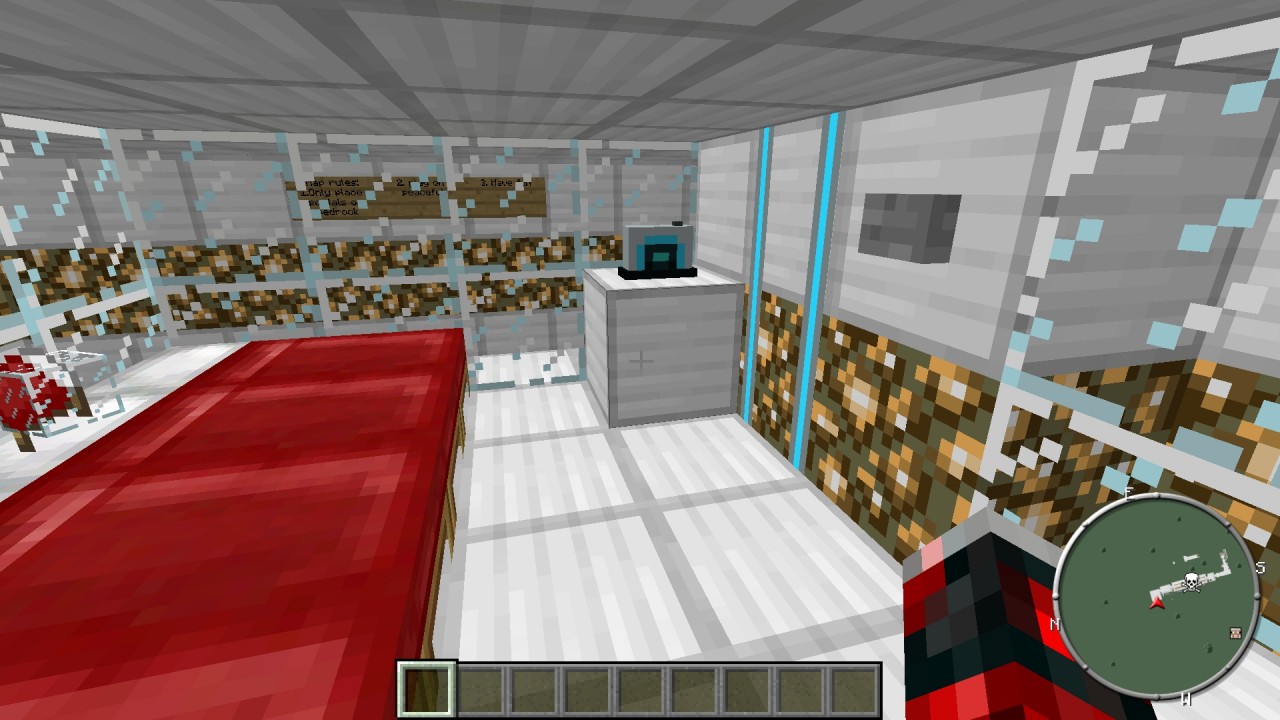 Aperture science labs 1.6.4 Minecraft Map