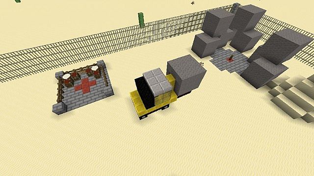 Mini PvP Map: Construction Site Minecraft Map