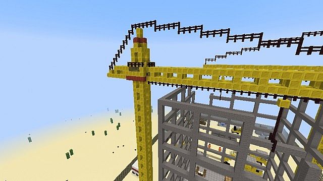 Mini PvP Map: Construction Site Minecraft Map