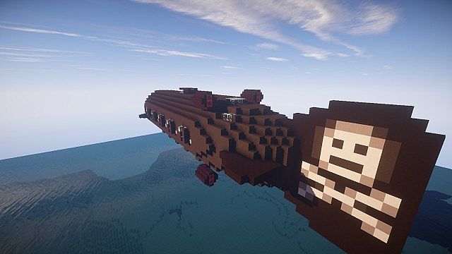 Working Submersible Pirate Air Warship and Fighters - Shadow of the ...