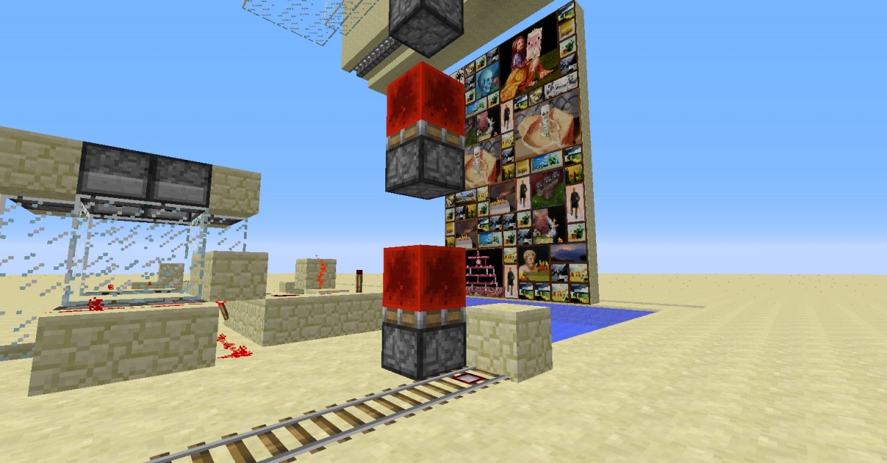 minecraft rube goldberg machine (chain reaction) Minecraft Map