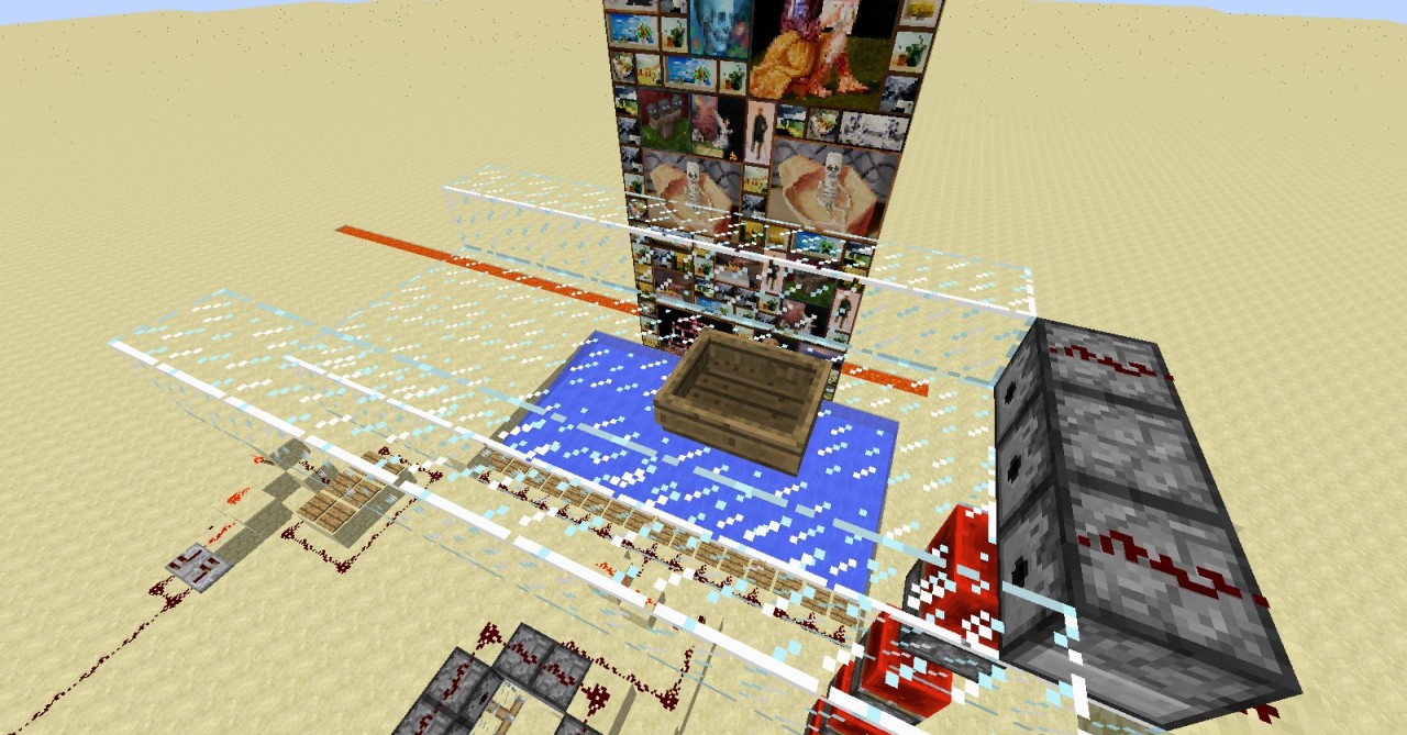 minecraft rube goldberg machine (chain reaction) Minecraft Map