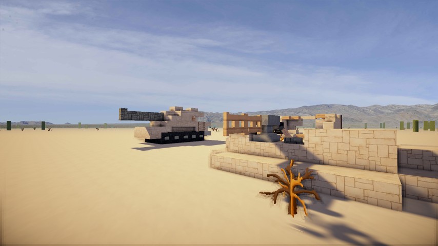M1A1 Abrams Tank (on the pop reel) Minecraft Map