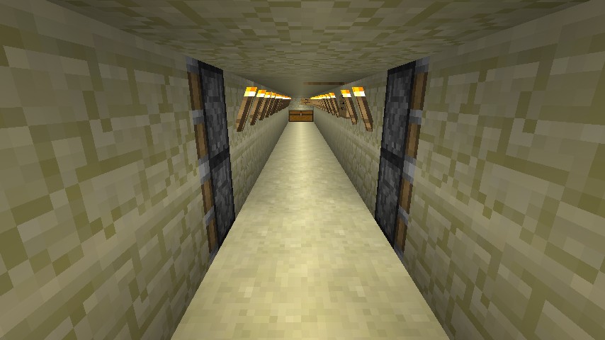 Underground redstone Base enterance Minecraft Map