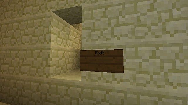 Underground redstone Base enterance Minecraft Map