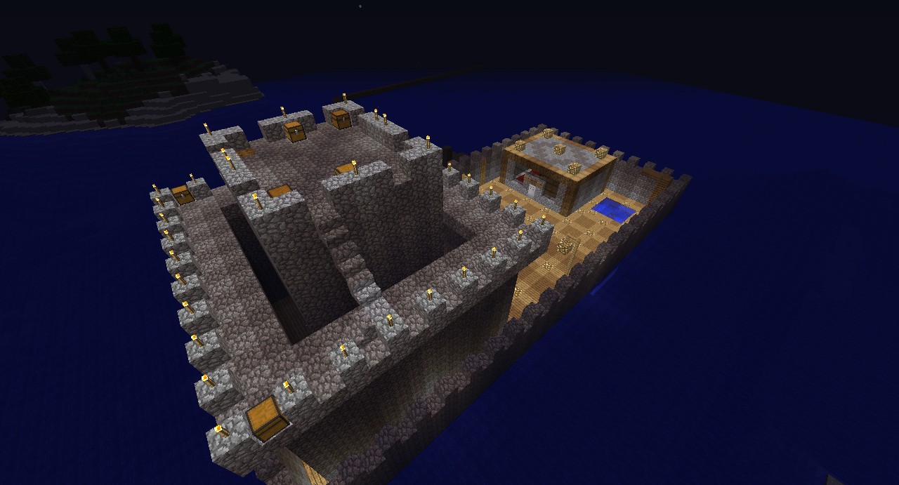CobbleStone Fort Minecraft Map