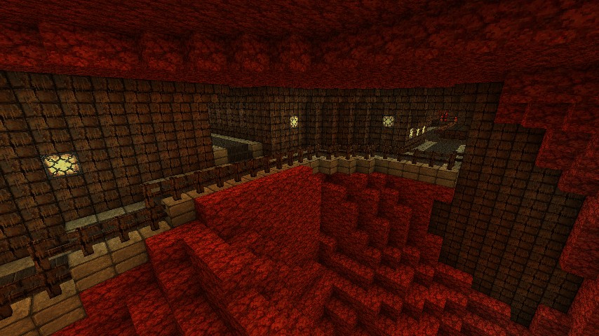 Private Nether Base Minecraft Map