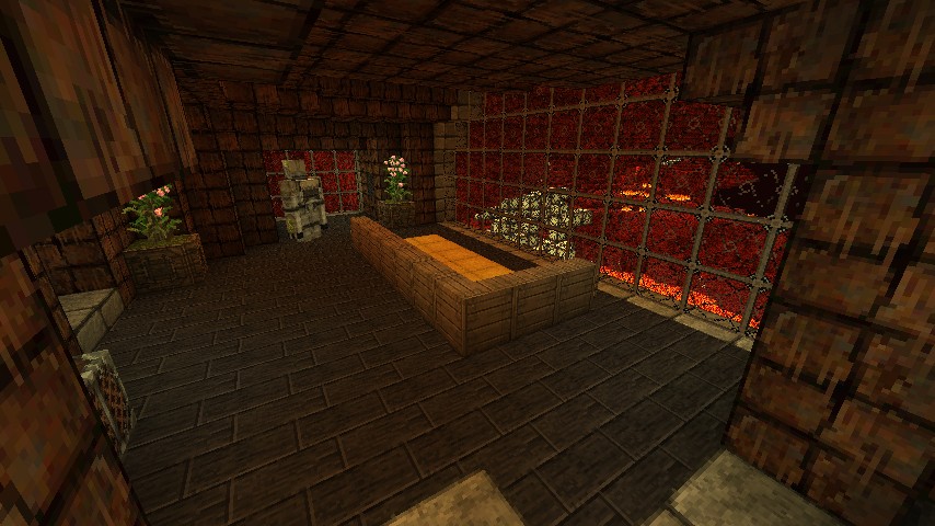 Private Nether Base Minecraft Map