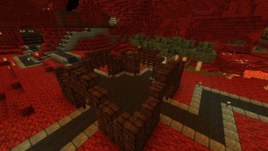 Private Nether Base Minecraft Map