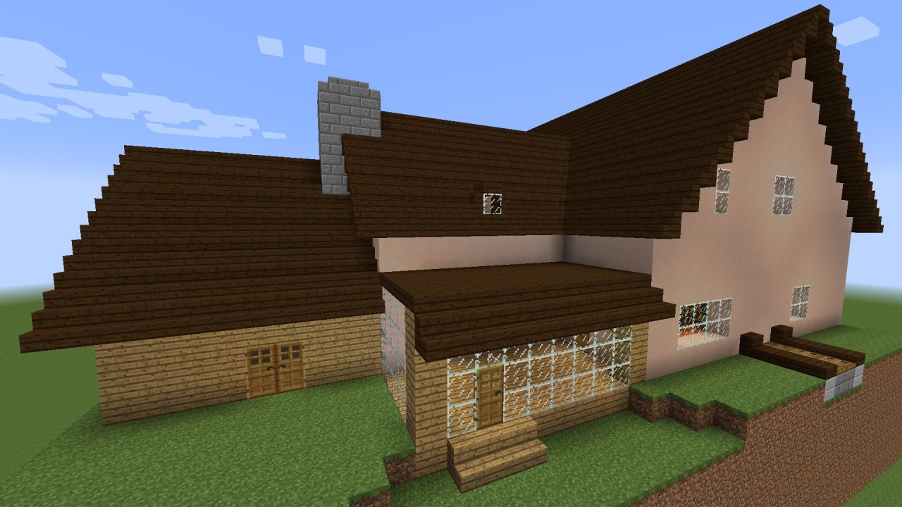 My Parents' Farm House Minecraft Map