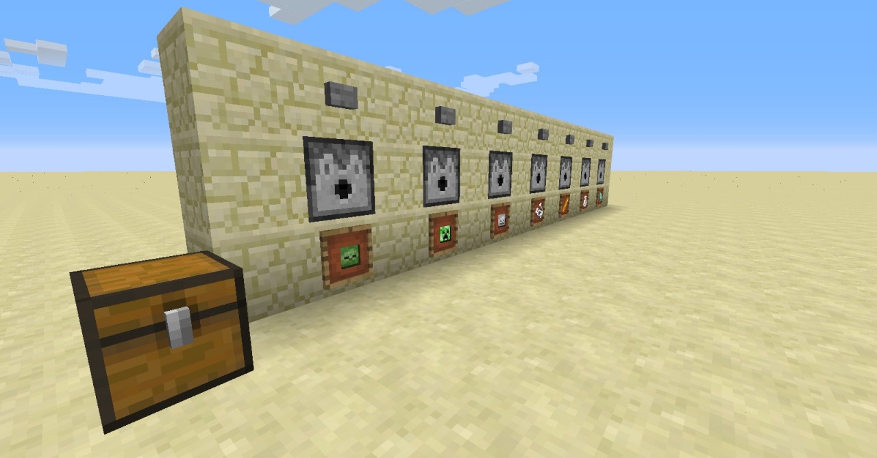 vanilla damage indicators [14w26b(uncorrupted)] Minecraft Map