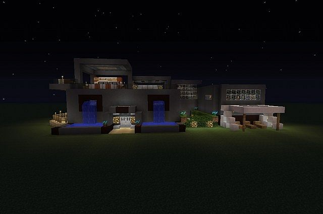 Modern-ish house Minecraft Map