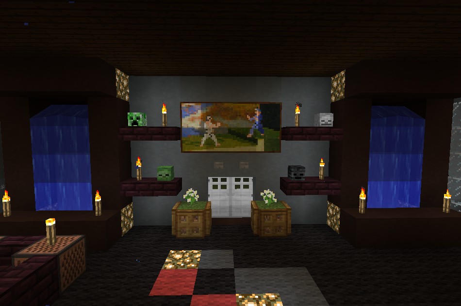 Modern-ish house Minecraft Map