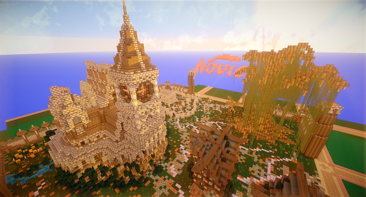 Visionary Creative Server Spawn Minecraft Map