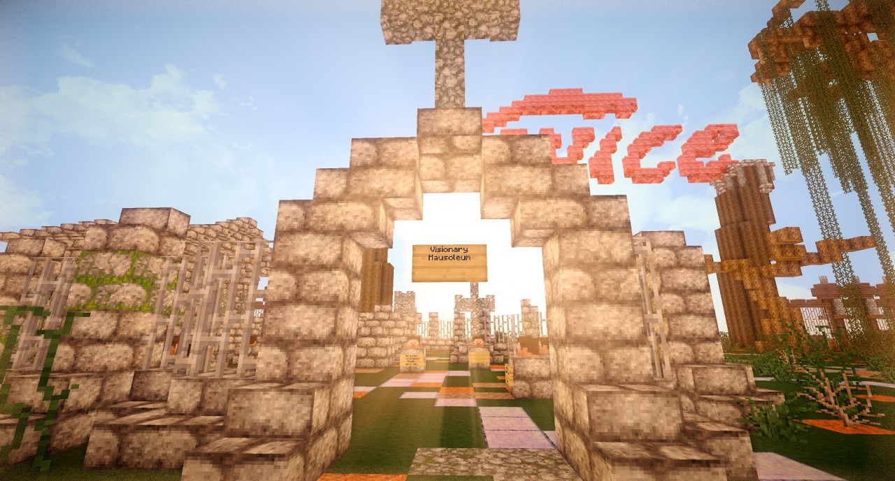 Visionary Creative Server Spawn Minecraft Map