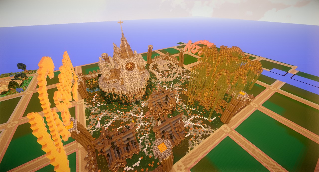 Visionary Creative Server Spawn Minecraft Map