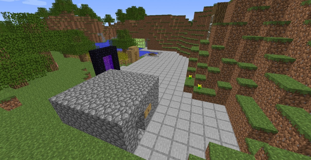 Old Beta Survival World Minecraft Map