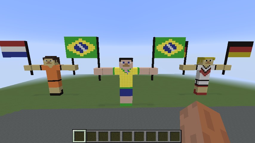 World Cup 2014 champions Minecraft Map