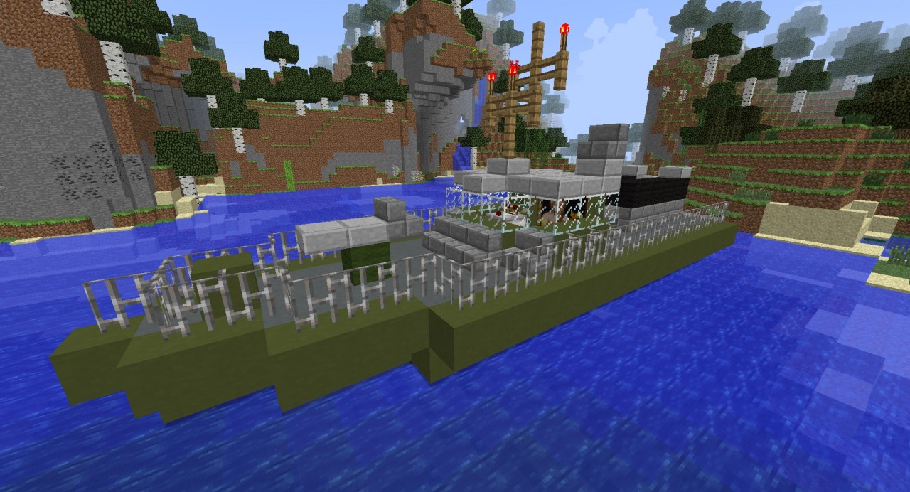 Tapper-Class Patrol Boat Minecraft Map