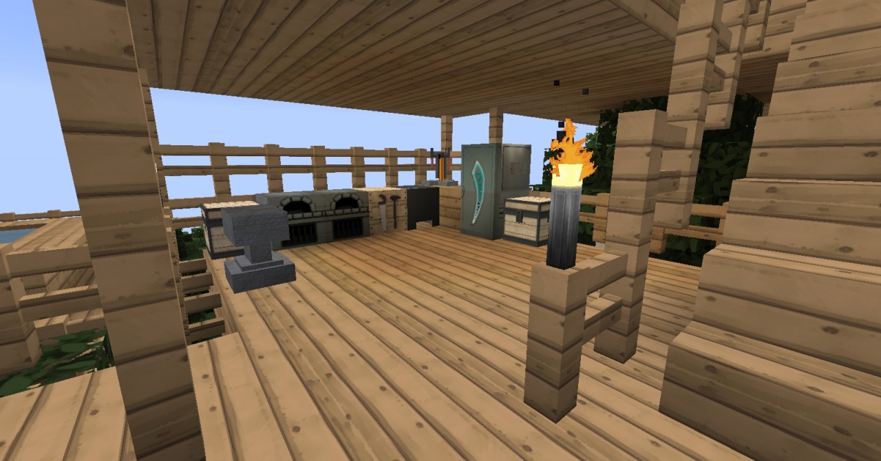 Forest Tree House Minecraft Map