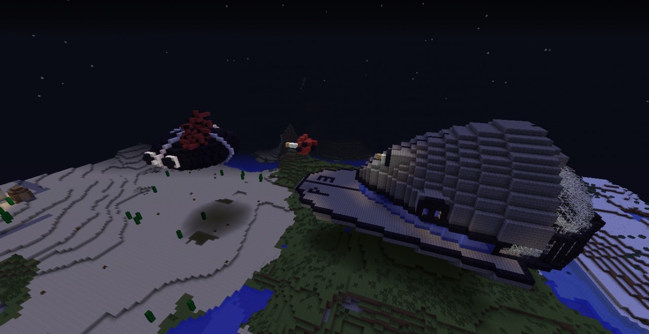 Space Battle Minecraft Map