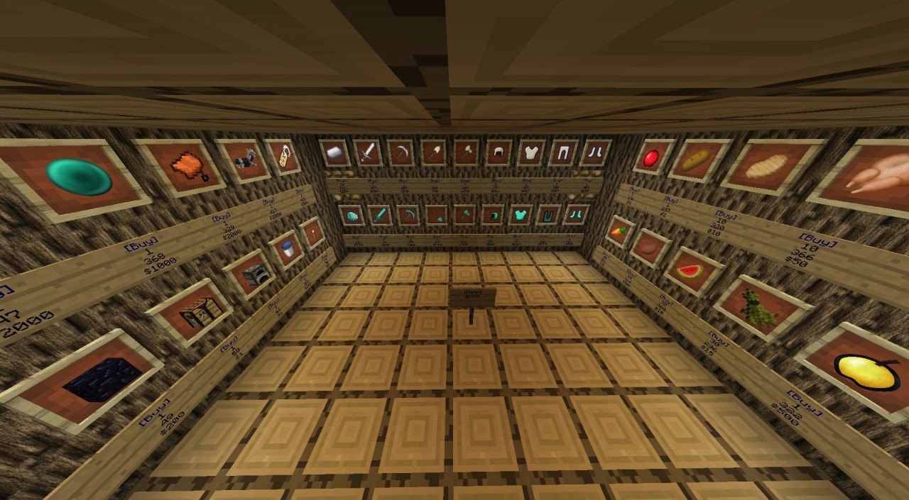 treesurvival [survival with shop and scoreboard Minecraft Server