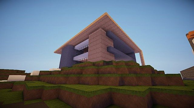 |River Shore| Modern house Minecraft Map
