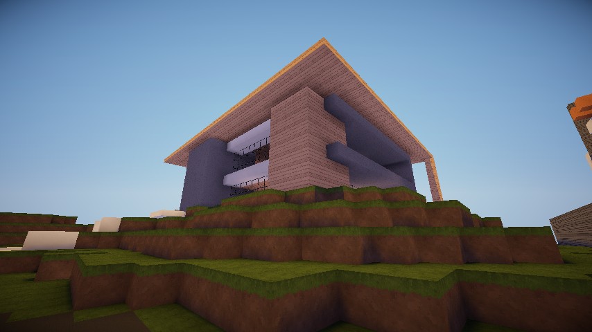 |River Shore| Modern house Minecraft Map