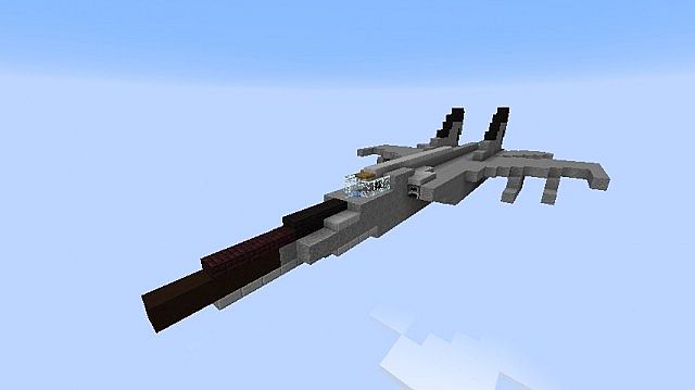 MiG-25 Foxbat Minecraft Map