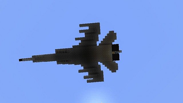 MiG-25 Foxbat Minecraft Map