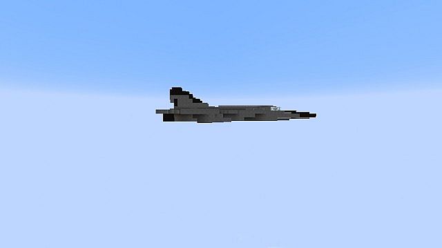 MiG-25 Foxbat Minecraft Map