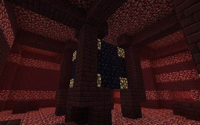 Nether Monument Minecraft Map