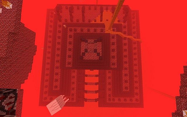 Nether Monument Minecraft Map