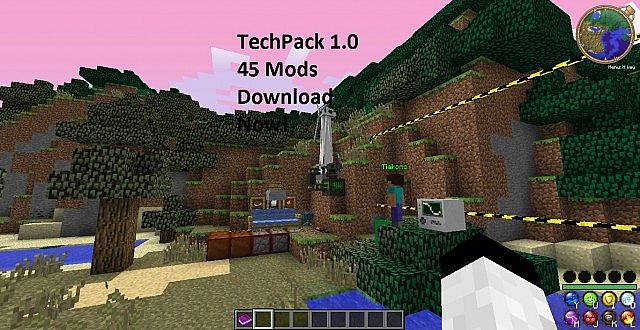 [Modpack] TechPack Download Now ! Minecraft Map