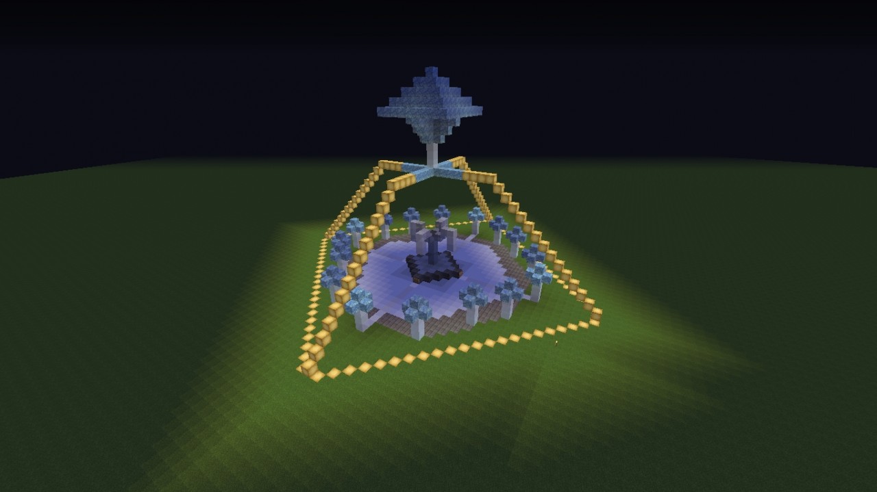 SUPER AWESOME ICE SKATING RINK(INSPIRED BY FROZEN) Minecraft Map