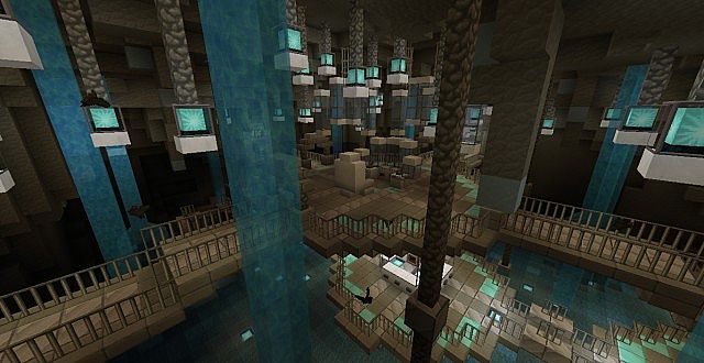 Wayne Manor + Batcave Minecraft Map