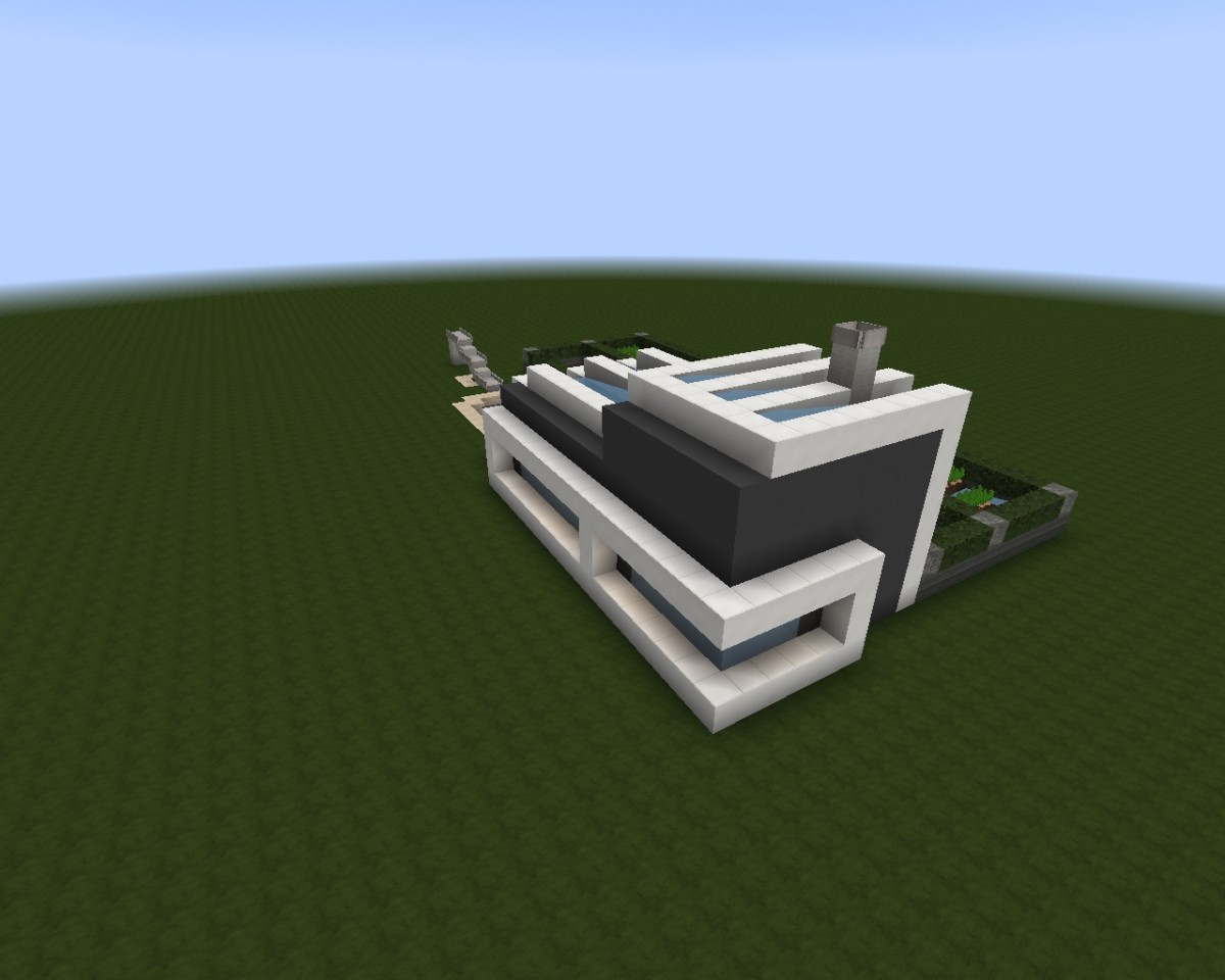 Modern Water House (2) Minecraft Map
