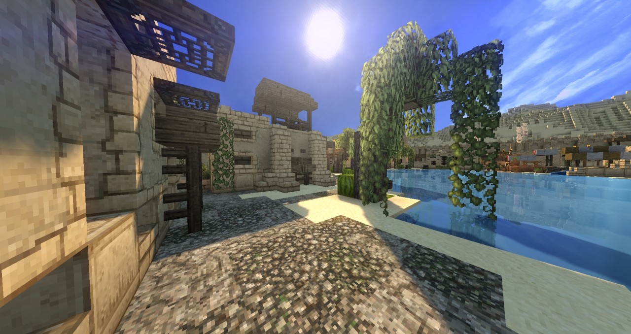Desert Paintball Map Minecraft Map