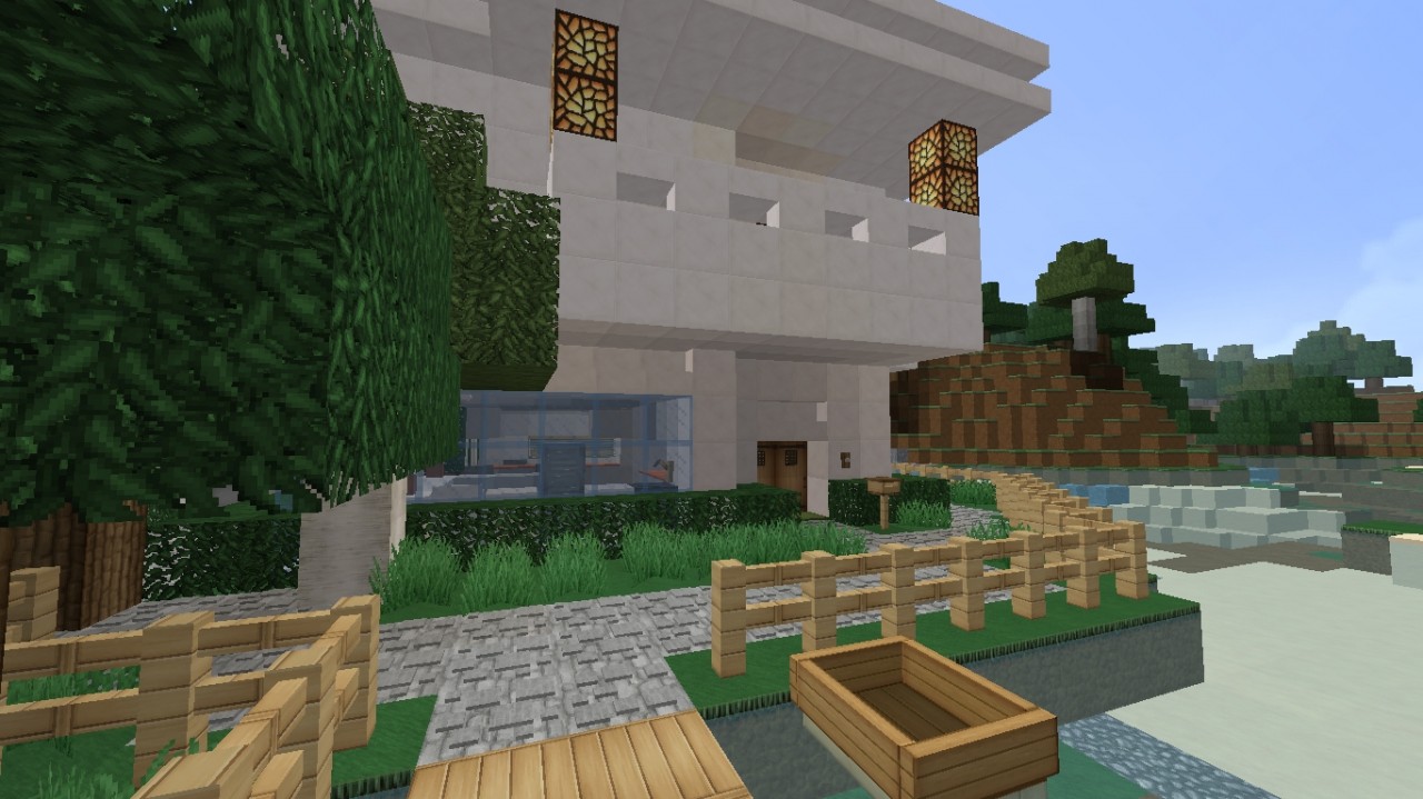 MODERN_HOUSE_MODS Minecraft Map
