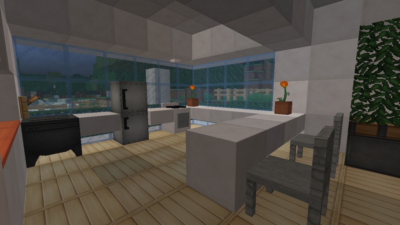 MODERN_HOUSE_MODS Minecraft Map