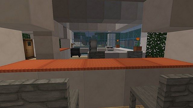 MODERN_HOUSE_MODS Minecraft Map